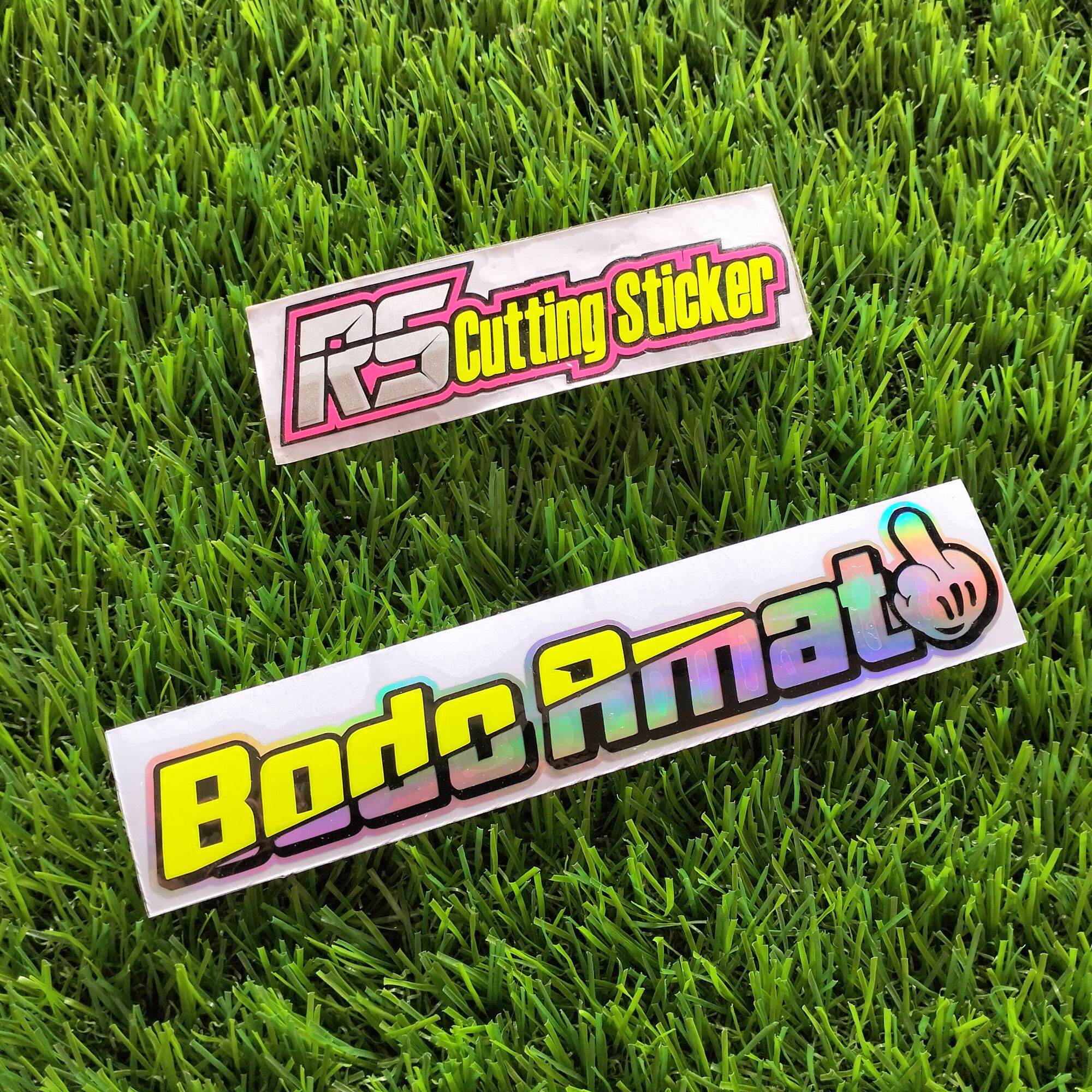 sticker bodo amat sticker cutting | Lazada Indonesia