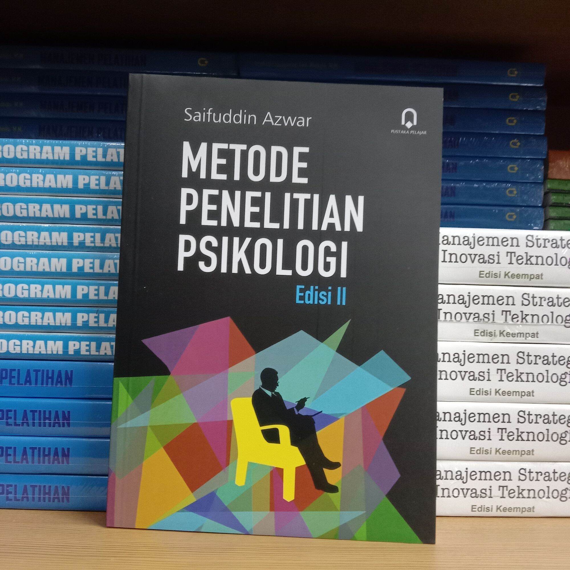 Buku Metode Penelitian Psikologi Edisi 2 Saifuddin Azwar Pustaka Pelajar | Lazada Indonesia