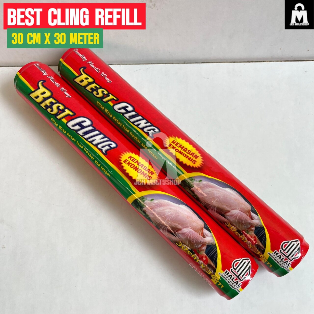 Best Cling Plastik Wrap Roll 30 cm x 30 meter | Lazada Indonesia