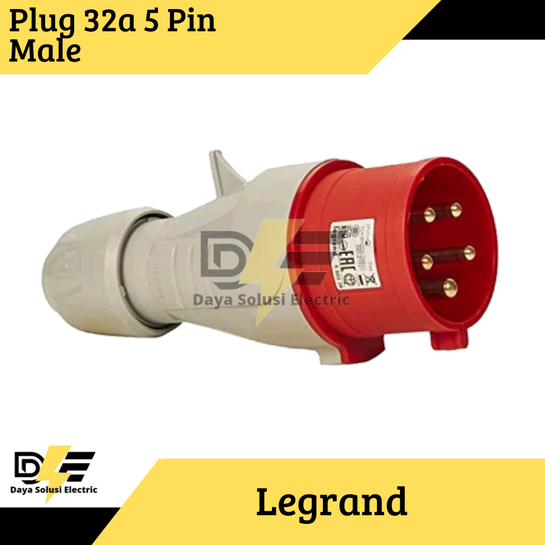 Industrial plug 5pin 32a legrand | Lazada Indonesia