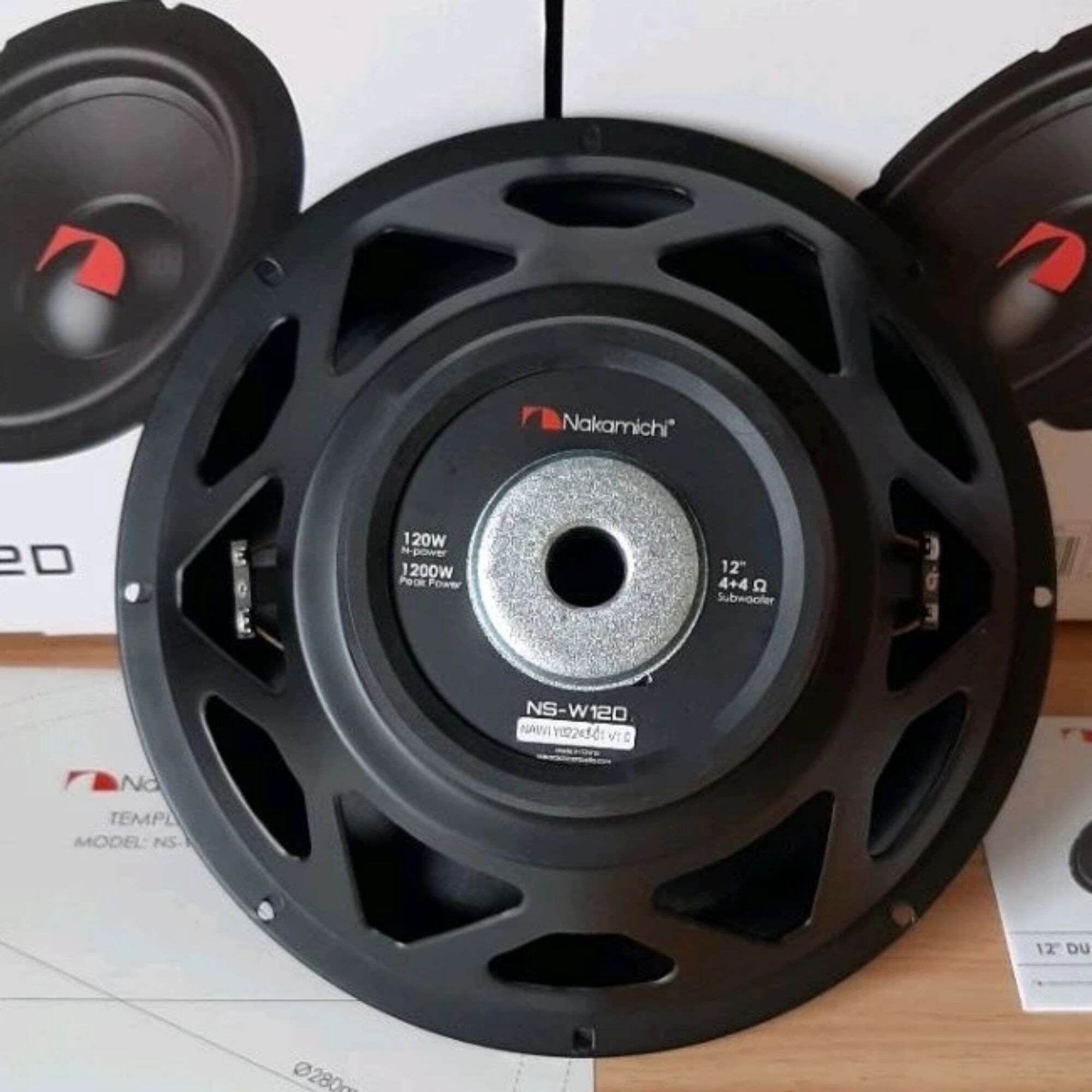 Subwoofer 12 inch Nakamichi NS-W12D Double Coil | Lazada Indonesia
