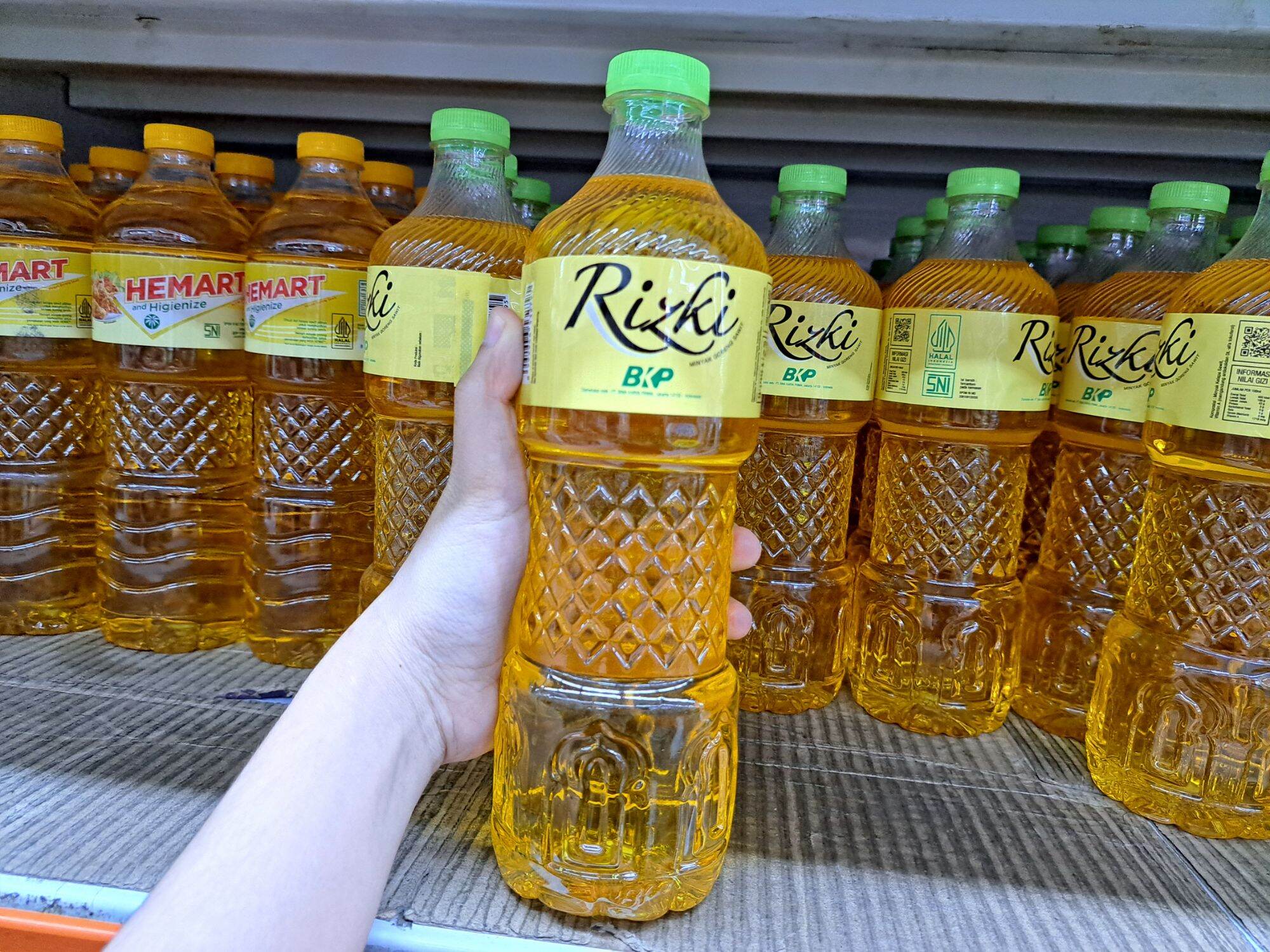 RIZKI MINYAK GORENG BOTOL 1 LITER | Lazada Indonesia
