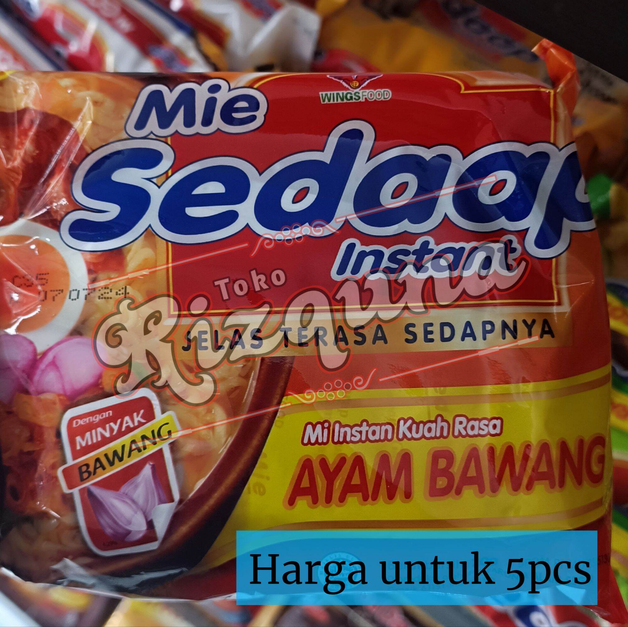 Mi Sedap Ayam Bawang | Harga per 5 pcs | Lazada Indonesia