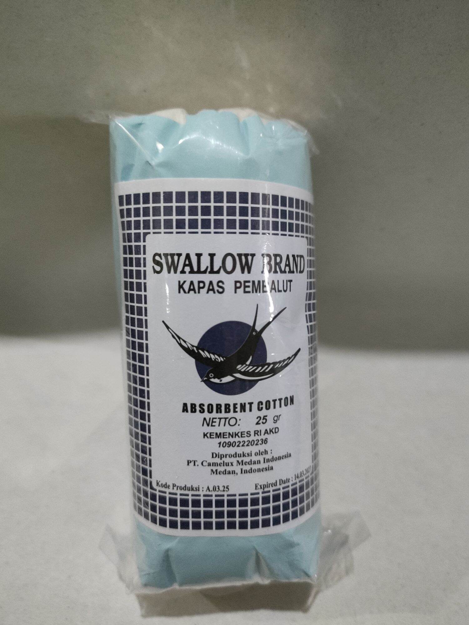 kapas swallow brand Kapas pembalut 25 gram | Lazada Indonesia