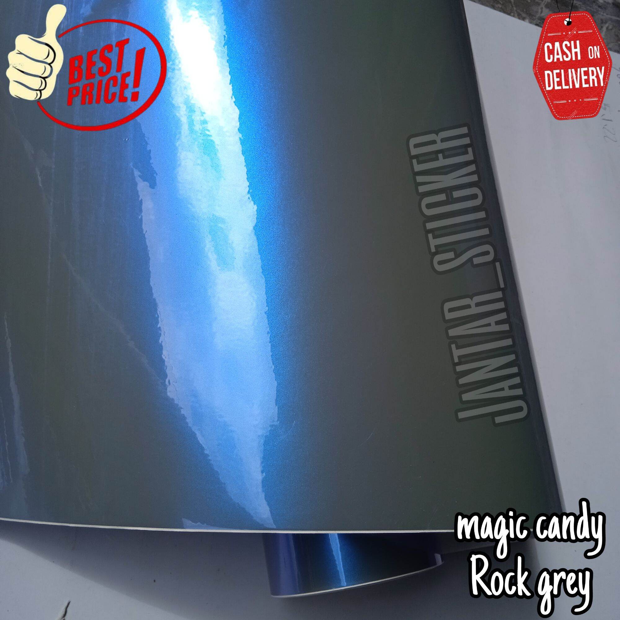 Stiker motor magic candy abu lembayung biru sticker scotlite motor ...