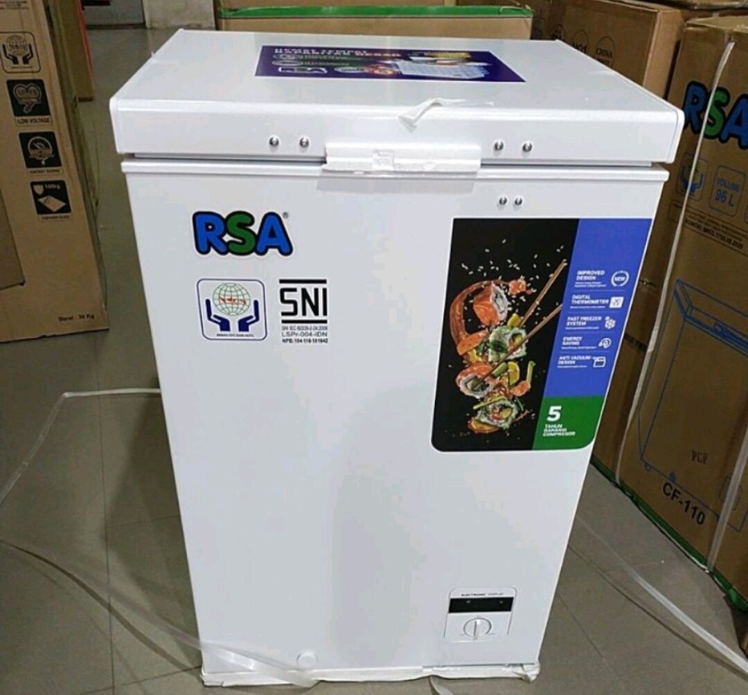 RSA Chest Freezer/Pembeku [96L] CF-110 | Lazada Indonesia