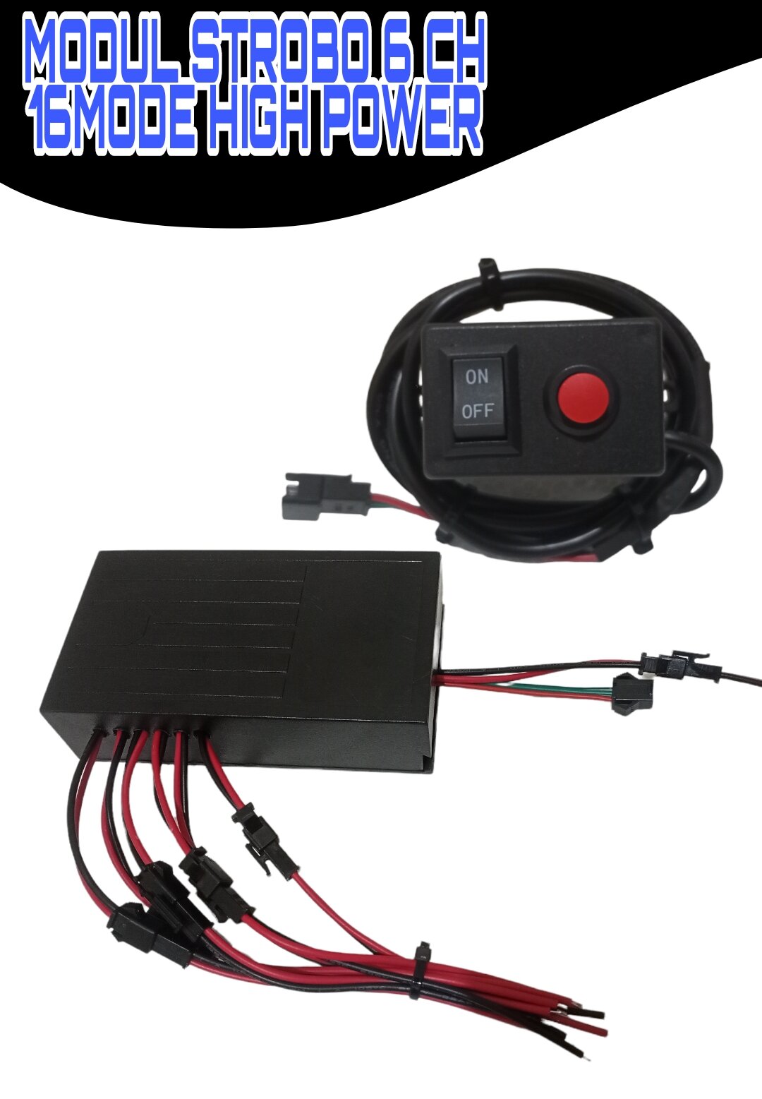 Modul Strobo 6CH 16 Mode High Power | Lazada Indonesia