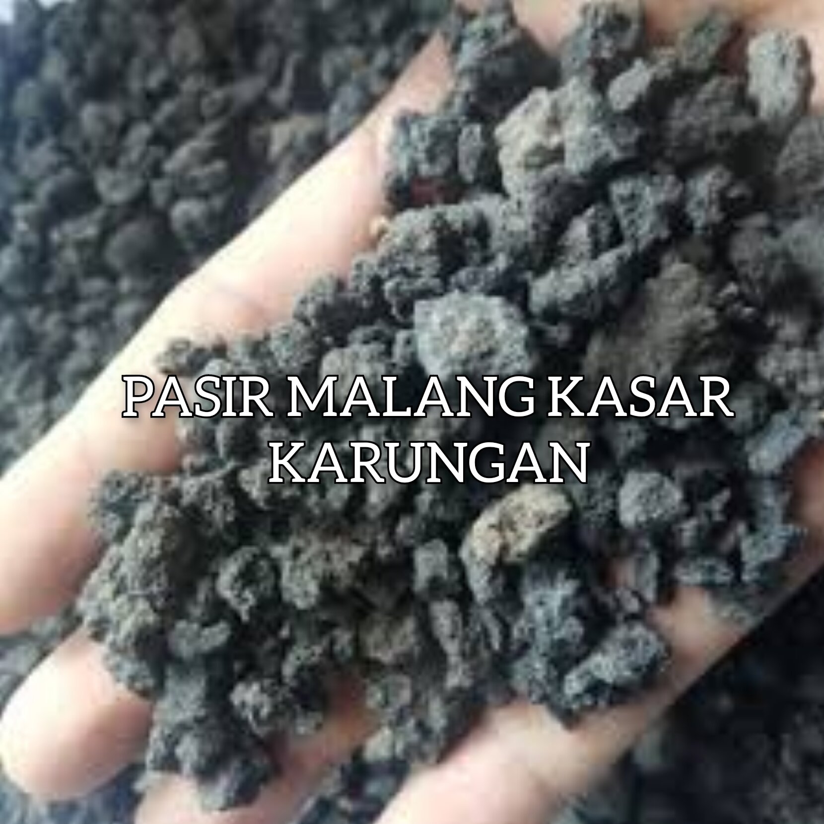 PASIR MALANG KASAR KARUNGAN / MEDIA Taman, hidroponik, aquarium ...