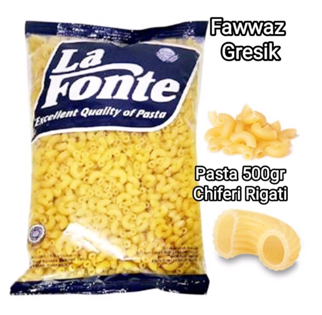La Fonte Chifferi Rigati 500gr / LaFonte Pasta Macaroni Makaroni Pipa 500 gr No 206 | Lazada ...