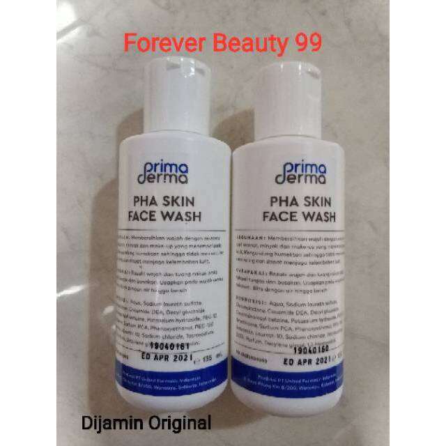 Primaderma PHA Skin Face Wash - sabun wajah semua jenis kulit Prima ...