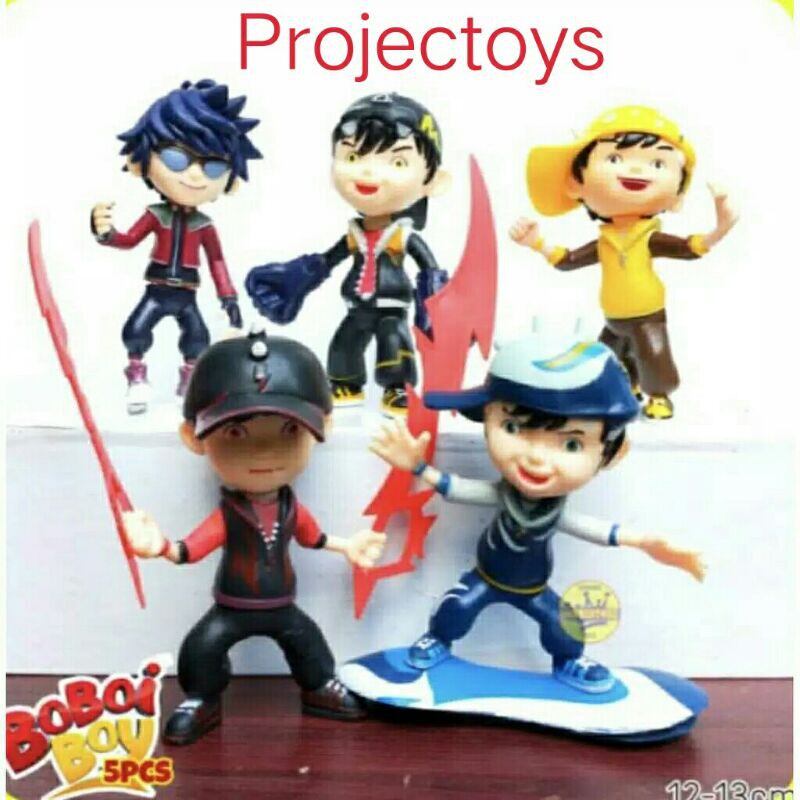 Boboiboy Action Figure set 5 pieces | Lazada Indonesia