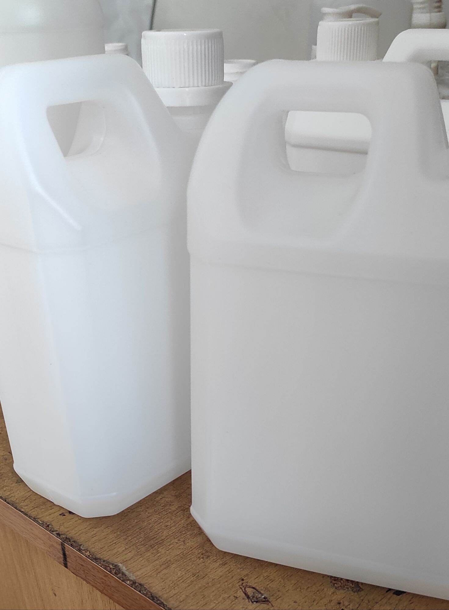 10 PCS JERIGEN 1 LITER PUTIH KOTAK PENDEK SEGEL BOTOL MADU TERLARIS ...