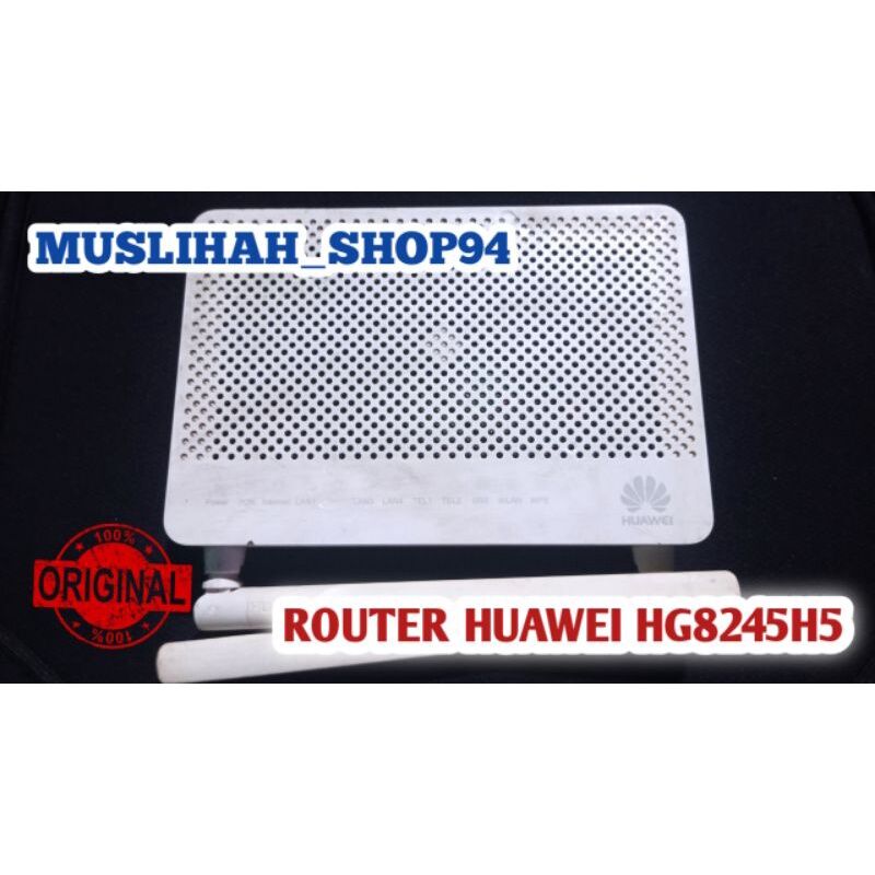 MODEM ONT ROUTER HUAWEI HG8245H5 / HUAWEI 5H5 ( BEKAS ) | Lazada Indonesia