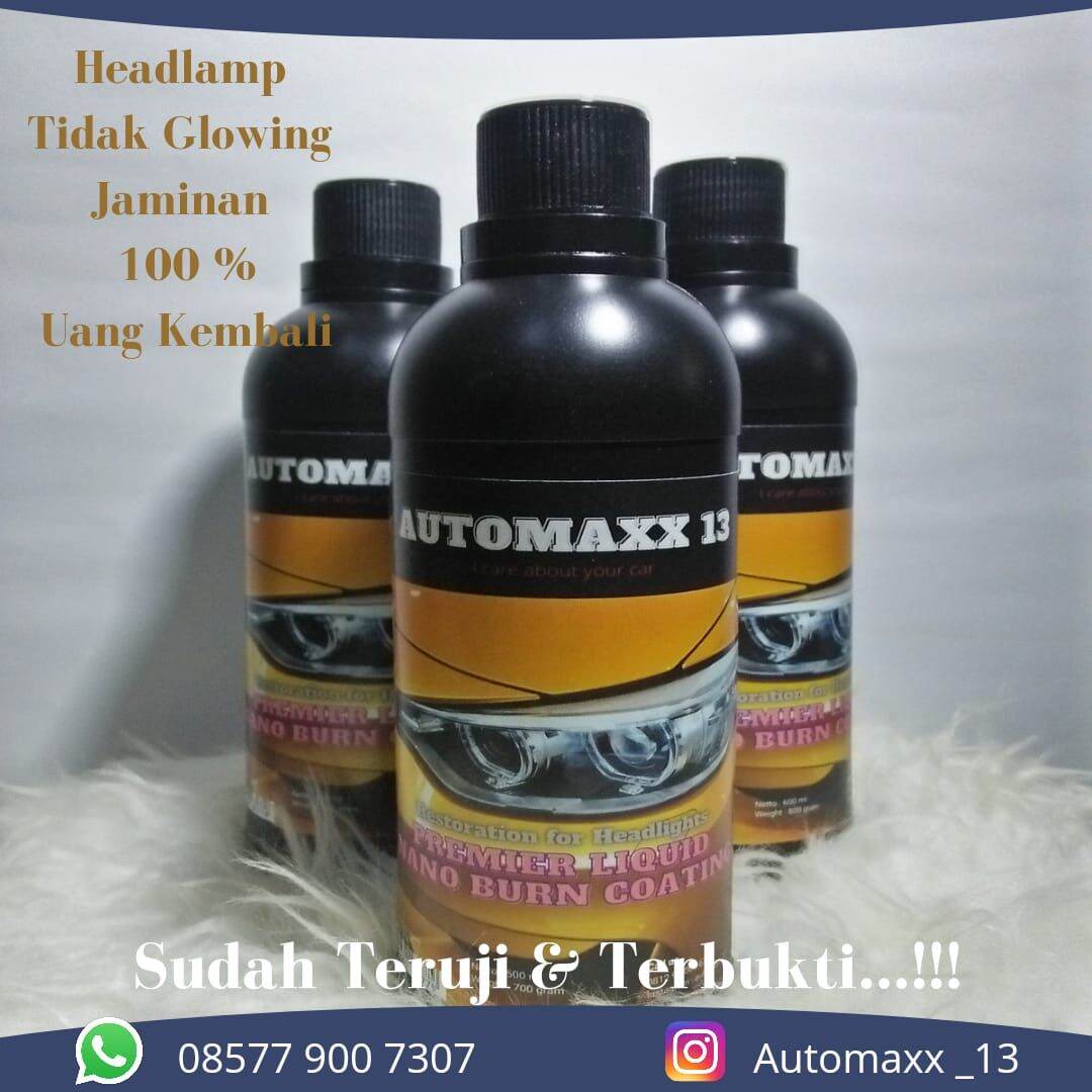 liquid premier Nano Burn Coating Headlamp - 3 Paket Botol | Lazada ...