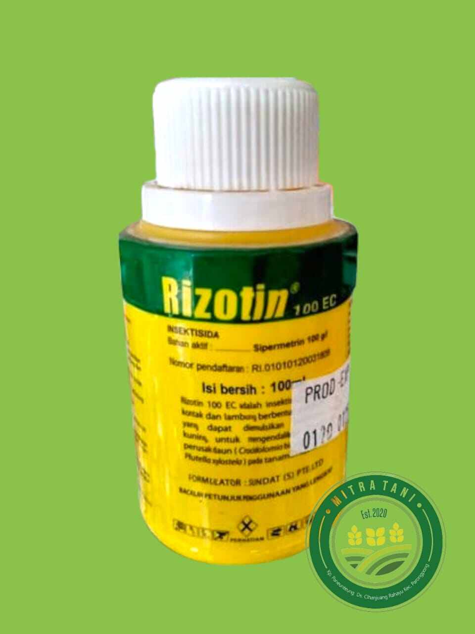 RIZOTIN 100 EC 100 ML INSEKTISIDA PEMBASMI HAMA ULAT | Lazada Indonesia