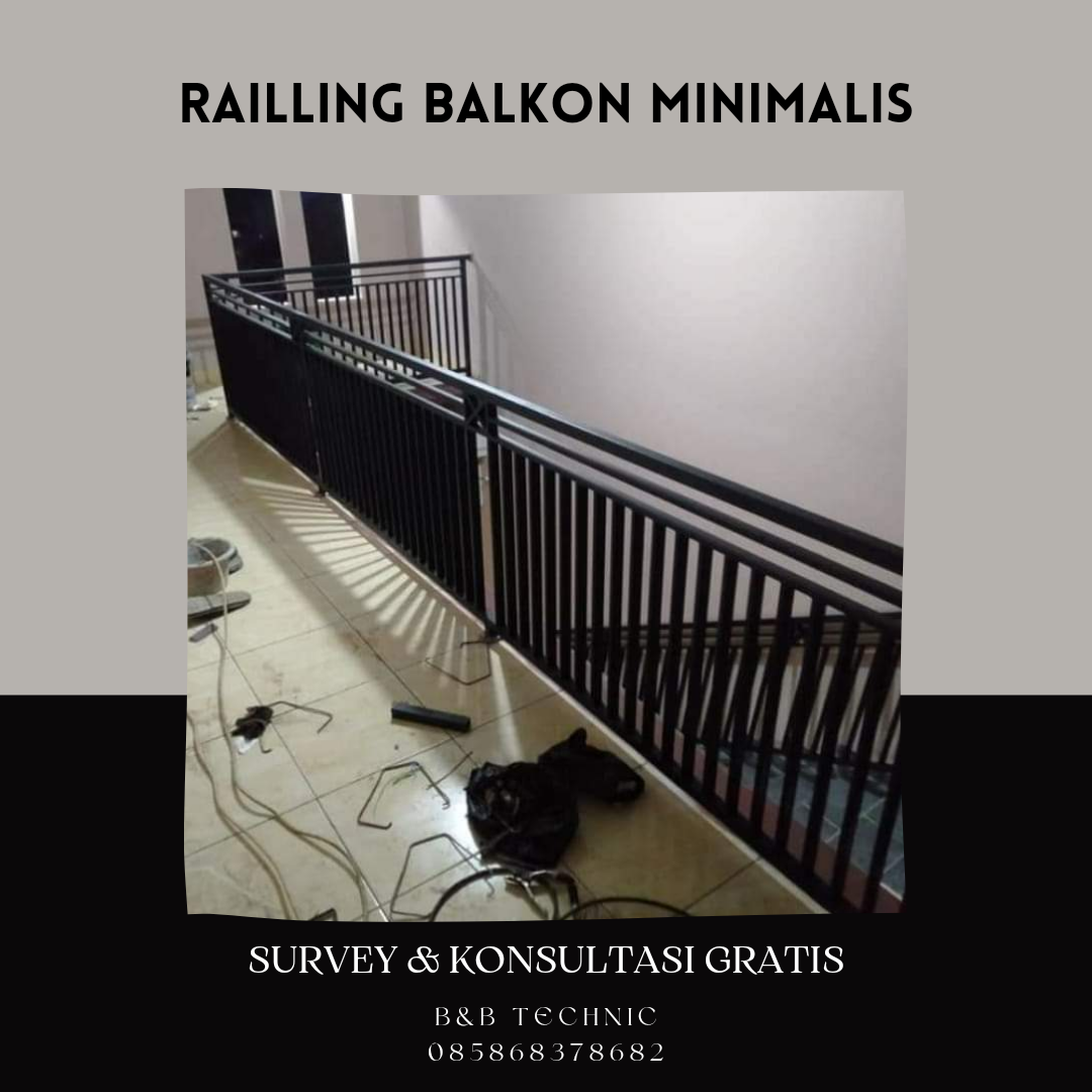 RAILLING BALKON MINIMALIS | Lazada Indonesia