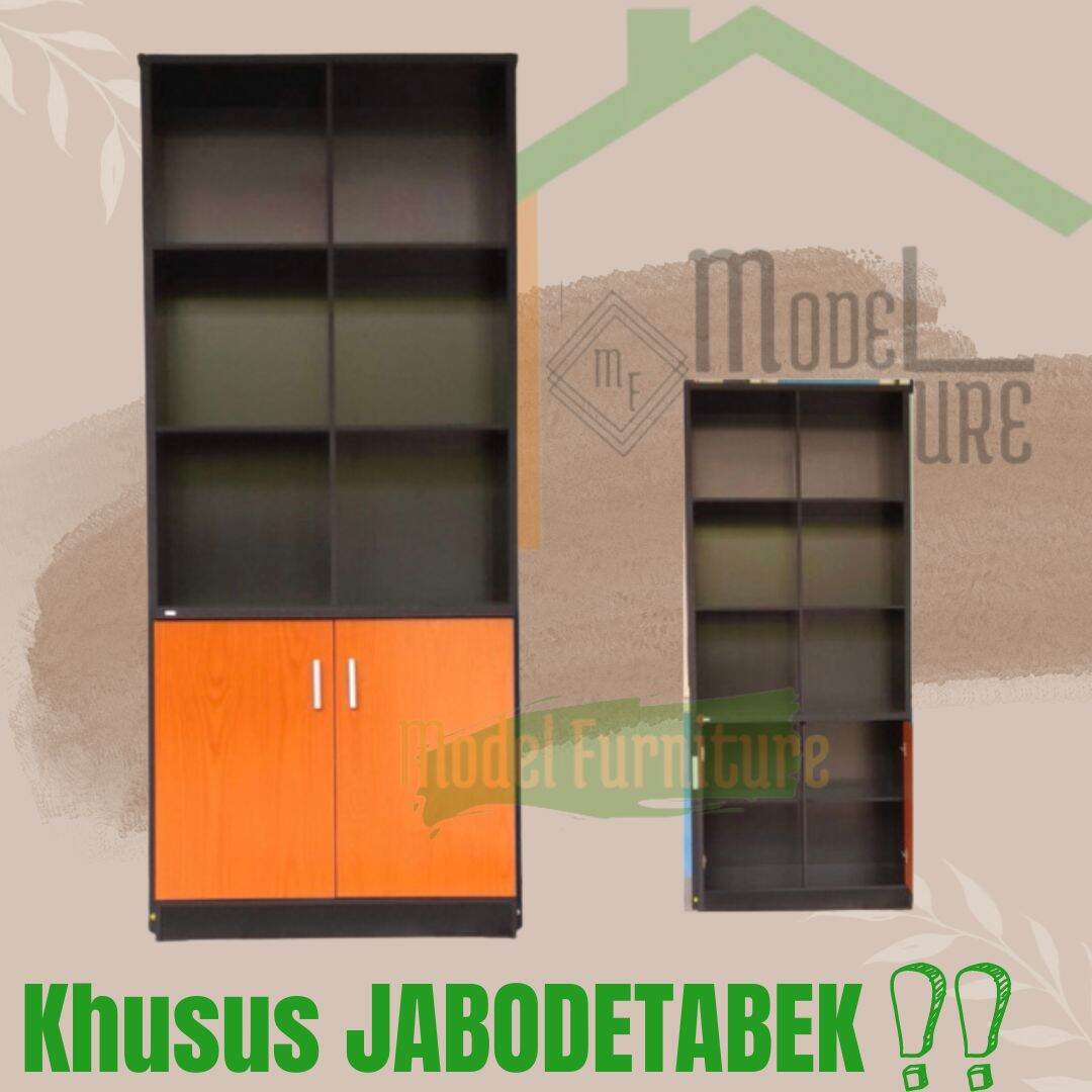 Rak Buku 2 Pintu Lemari Buku Rak Arsip Lemari Arsip 2 Pintu BC 08 TOPIX ...