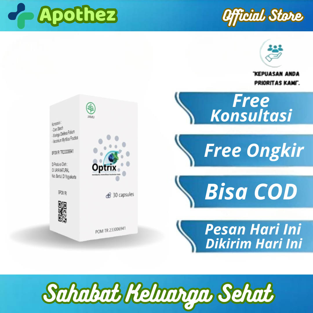 Optrix Obat Mata Minus Plus Rabun Katarak Silinder Original Herbal ...