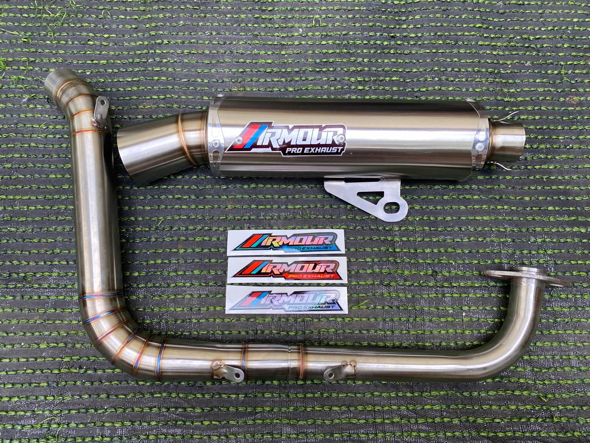 Knalpot samlong semi cobra polos vario beat mio aerox nmax fullsistem ...