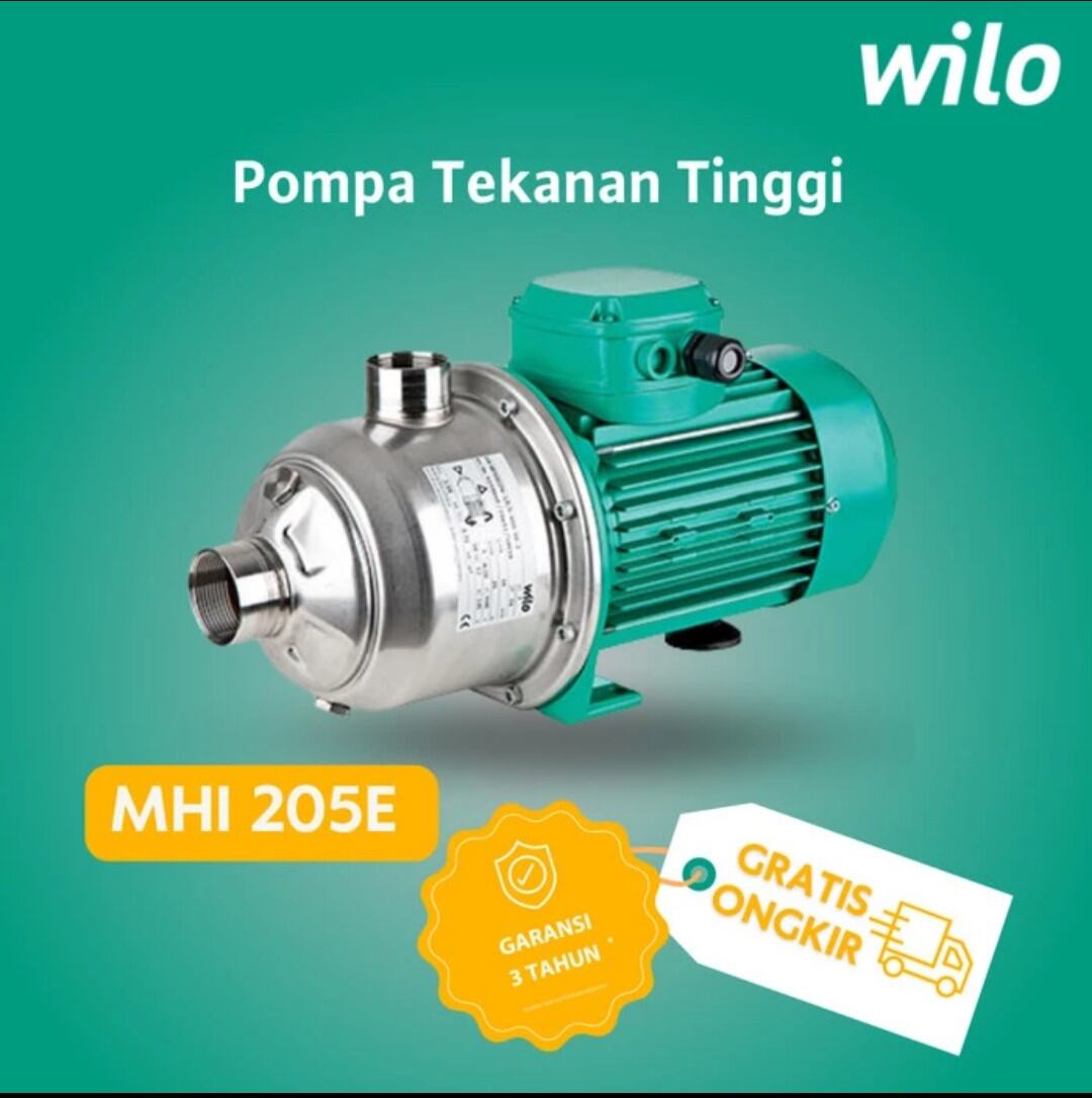 Wilo HMI-205E Pompa Tekanan Tinggi | Lazada Indonesia