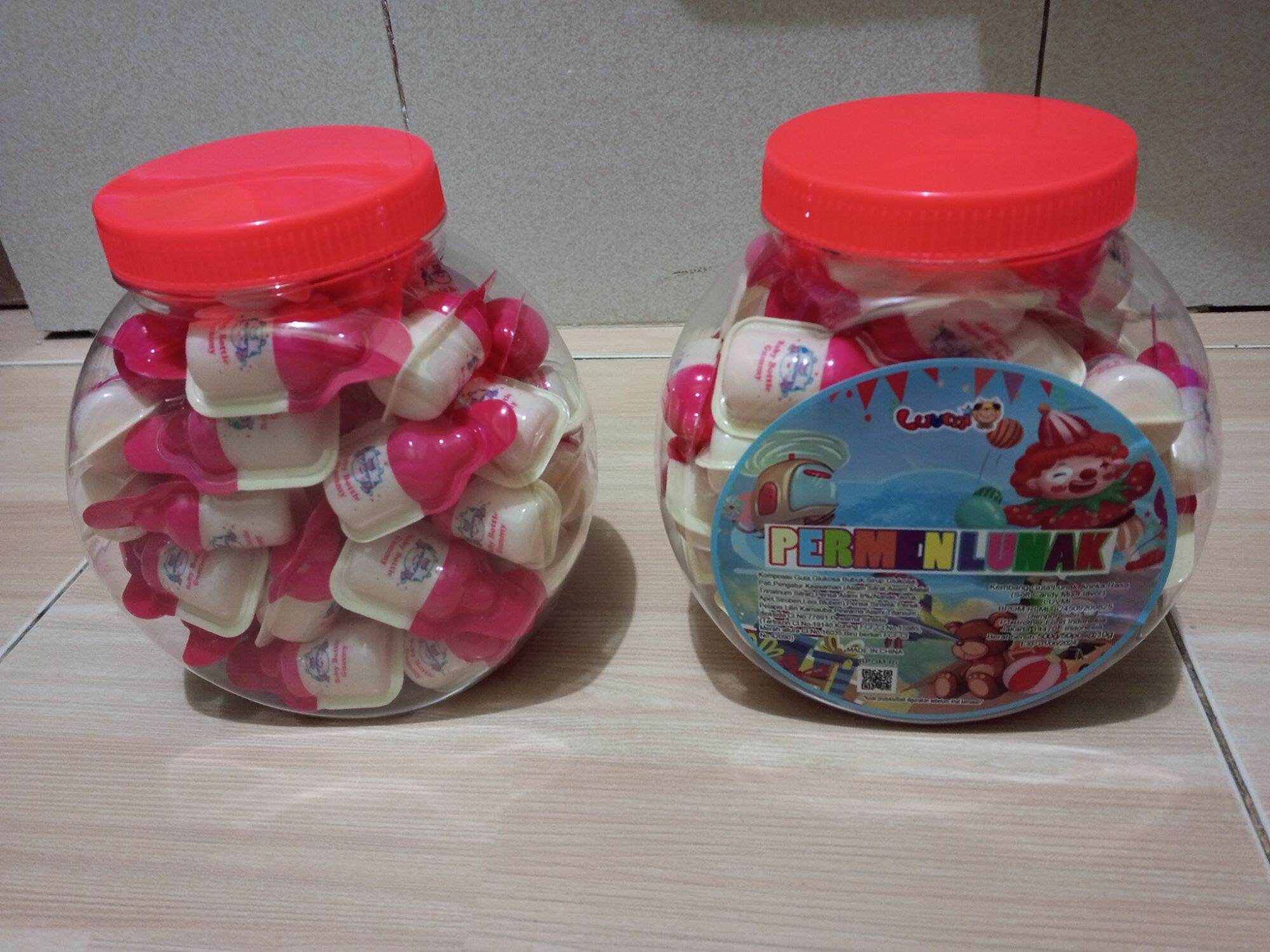 Permen Anak Warung Lunak Bentuk Botol Dot 50pcs | Lazada Indonesia