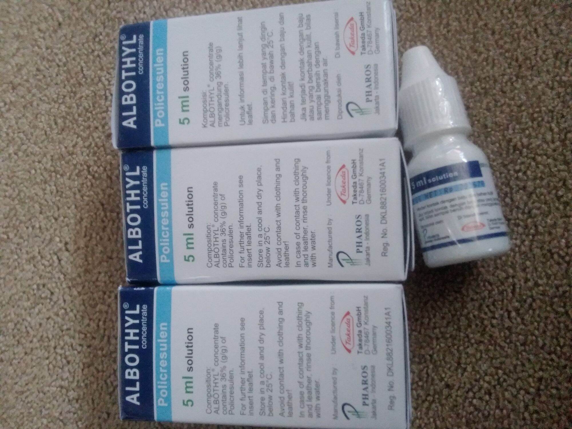 ALBOTHYL CONCENTRATE OBATI SARIAWAN DAN BIBIR PECAH PECAH 5ML | Lazada ...