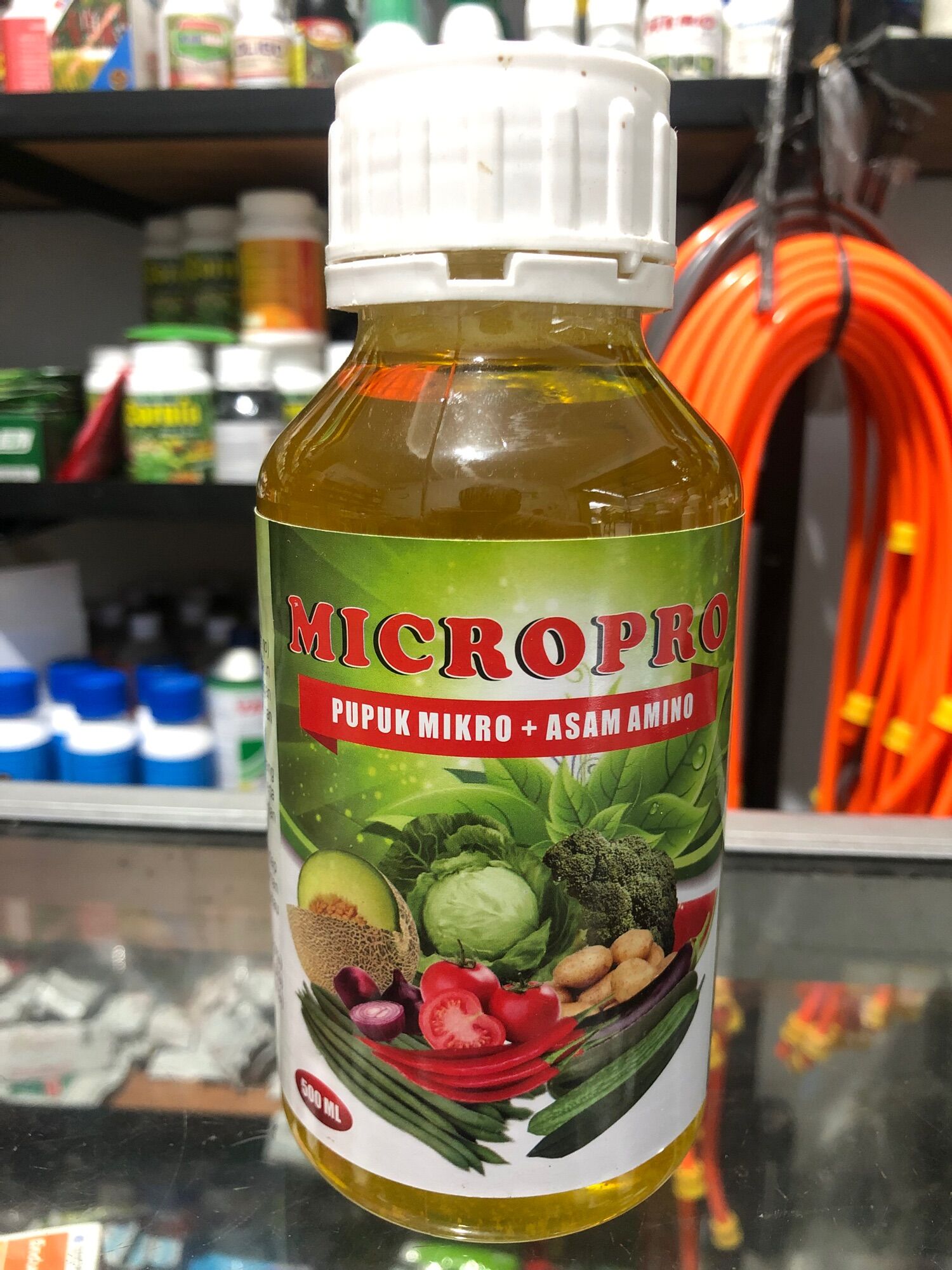 Nutrisi pupuk mikro + Asam Amino tanaman MICROPRO kemasan 500ml ...