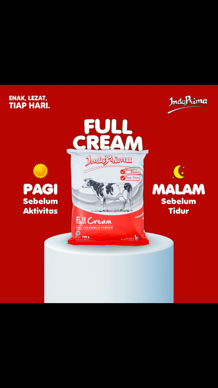 Susu indoprima Full Cream 700 gram | Lazada Indonesia