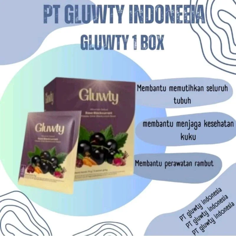 Gluwty collagen asli suplemen pencerah badan dan mengencangkan seluruh ...
