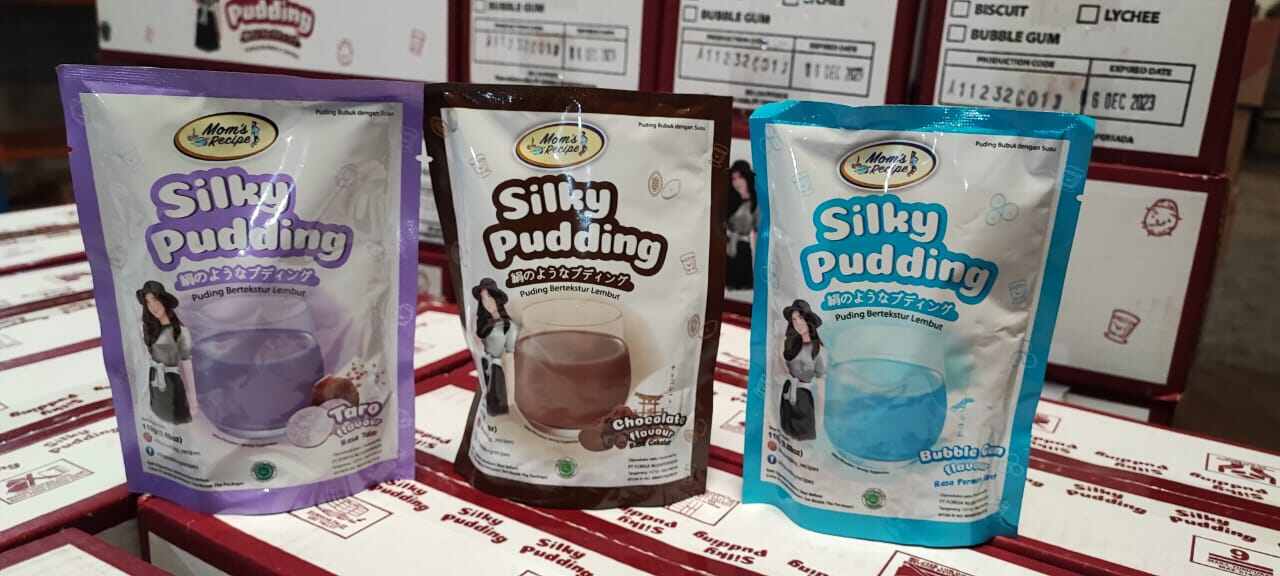 SILKY PUDDING pounch KEMASAN BARU Forisa Mom's Recipe 110 gr PUYO ...
