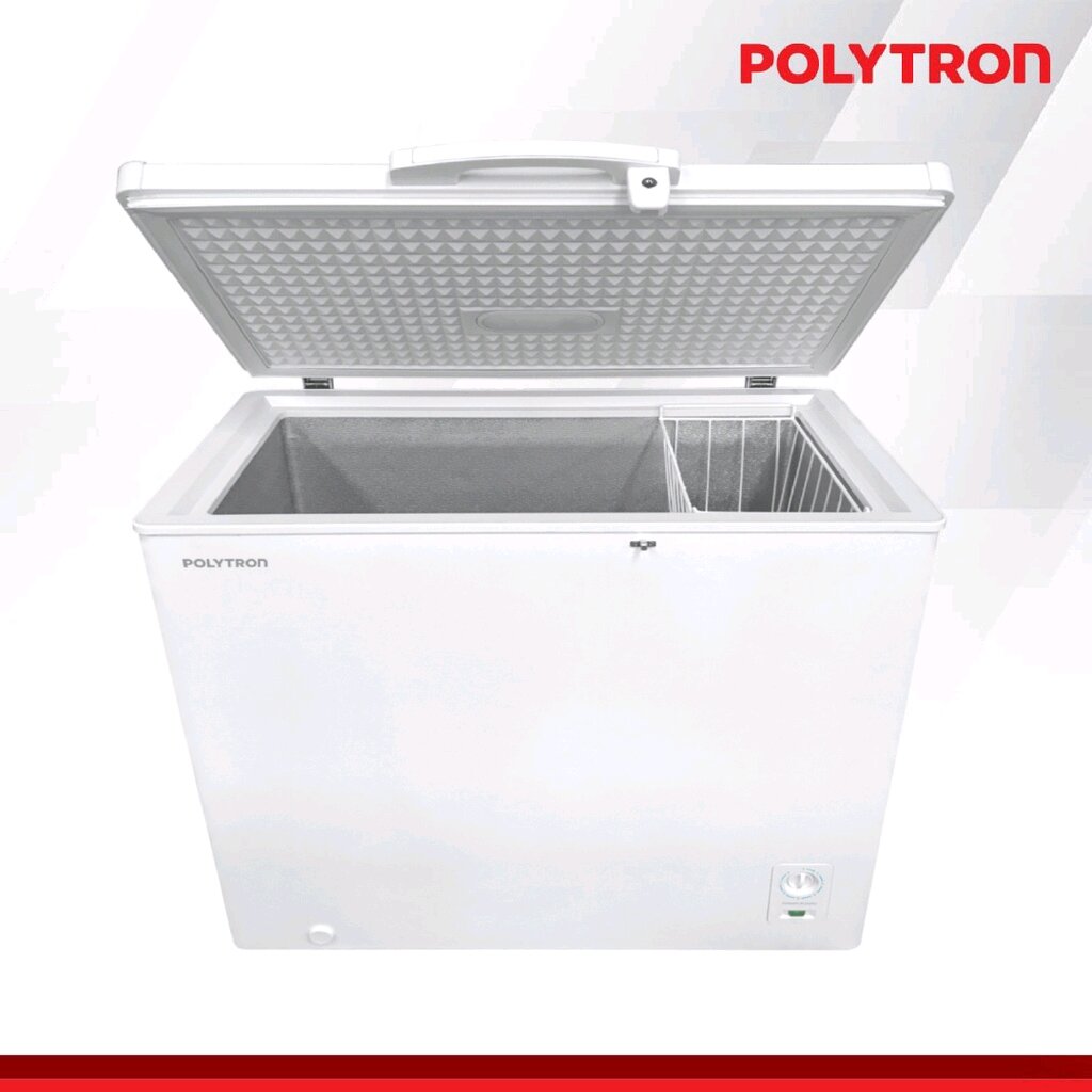 POLYTRON Chest Freezer 300 Liter PCF 318 | Lazada Indonesia