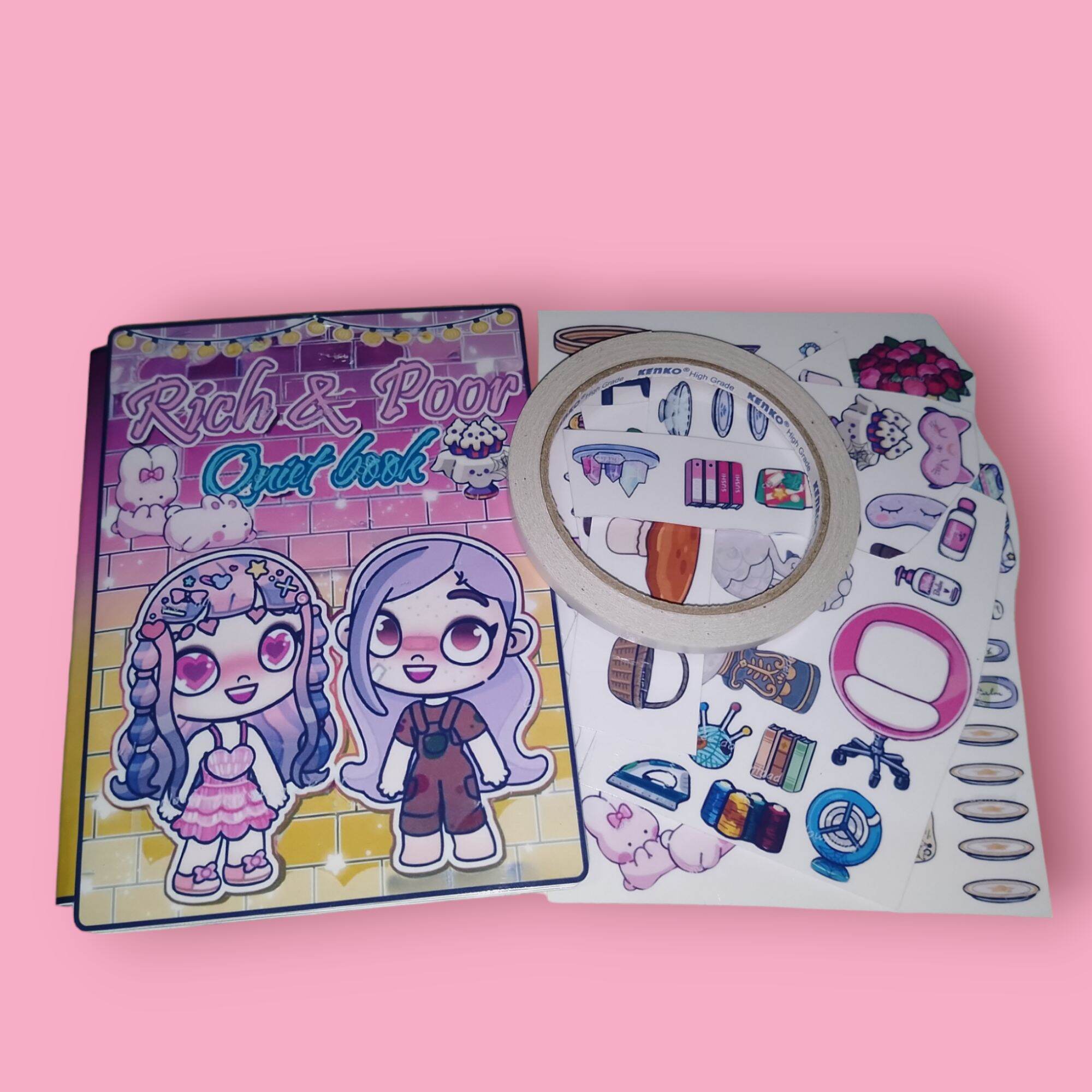 Pazu avatar world rich and poor paper doll mainan bongkar pasang bpbpan ...