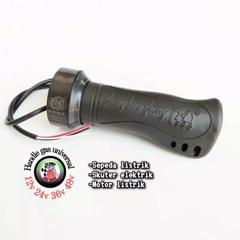 Handle gas sepeda listrik skuter elektrik motor listrik handle kabel ...