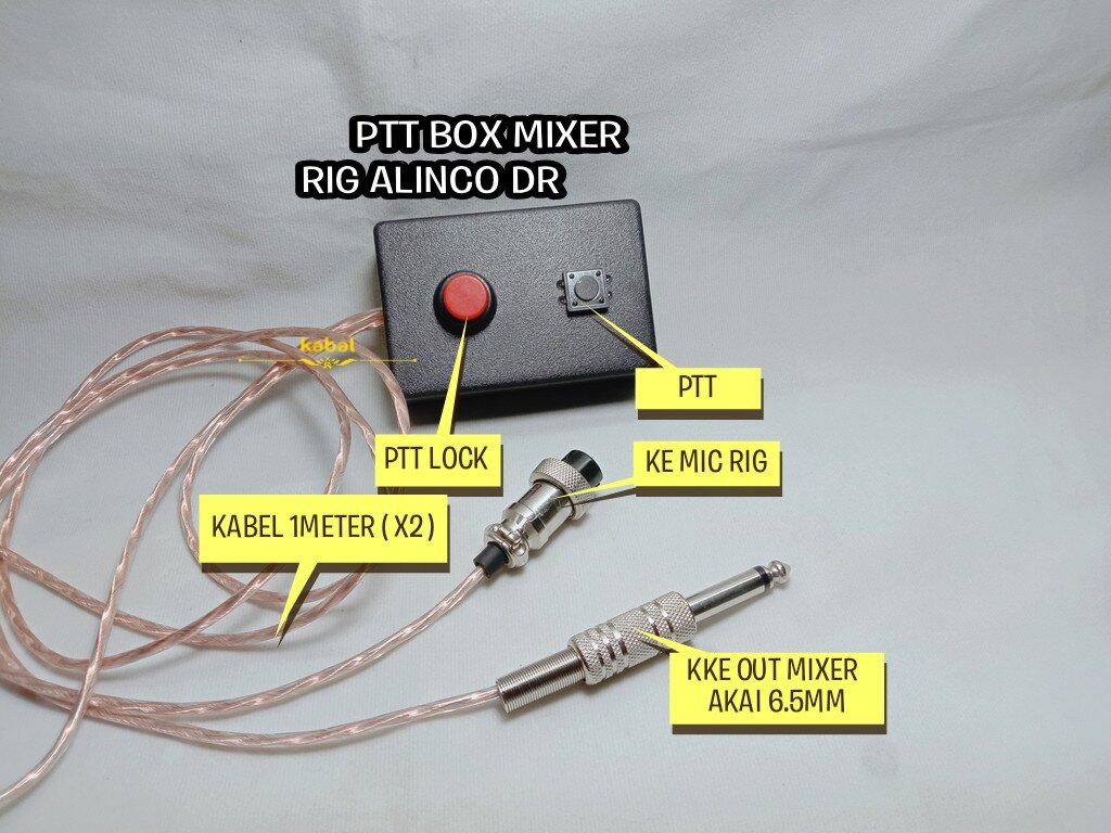 PTT BOX MIXER ICOM ALINCO YAESU KENWOOD RIG MINI | Lazada Indonesia