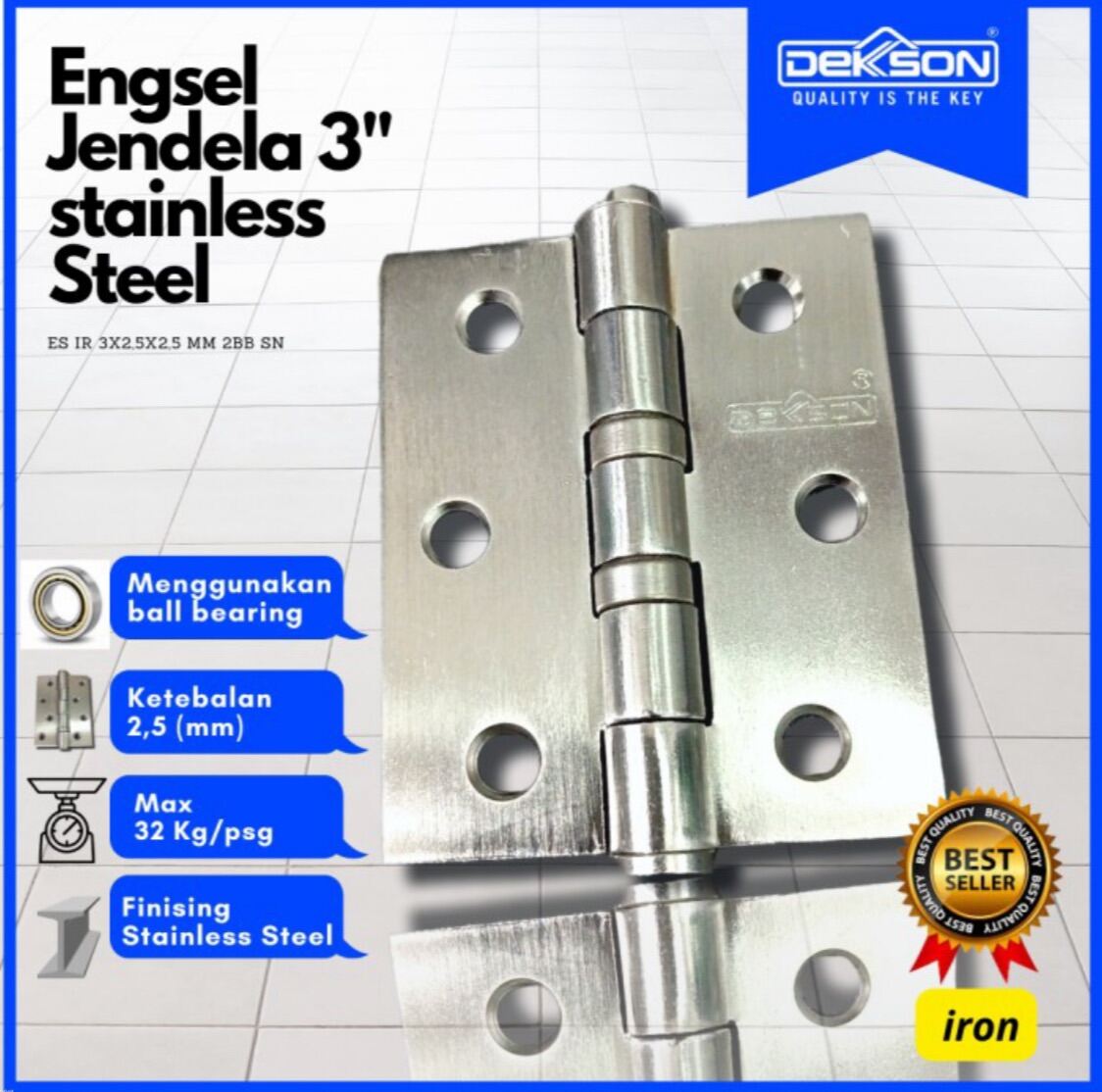 ENGSEL 3 INCH DEKSON Engsel Dekkson Ukuran 3 Inch engsel dekkson 3 inch ...