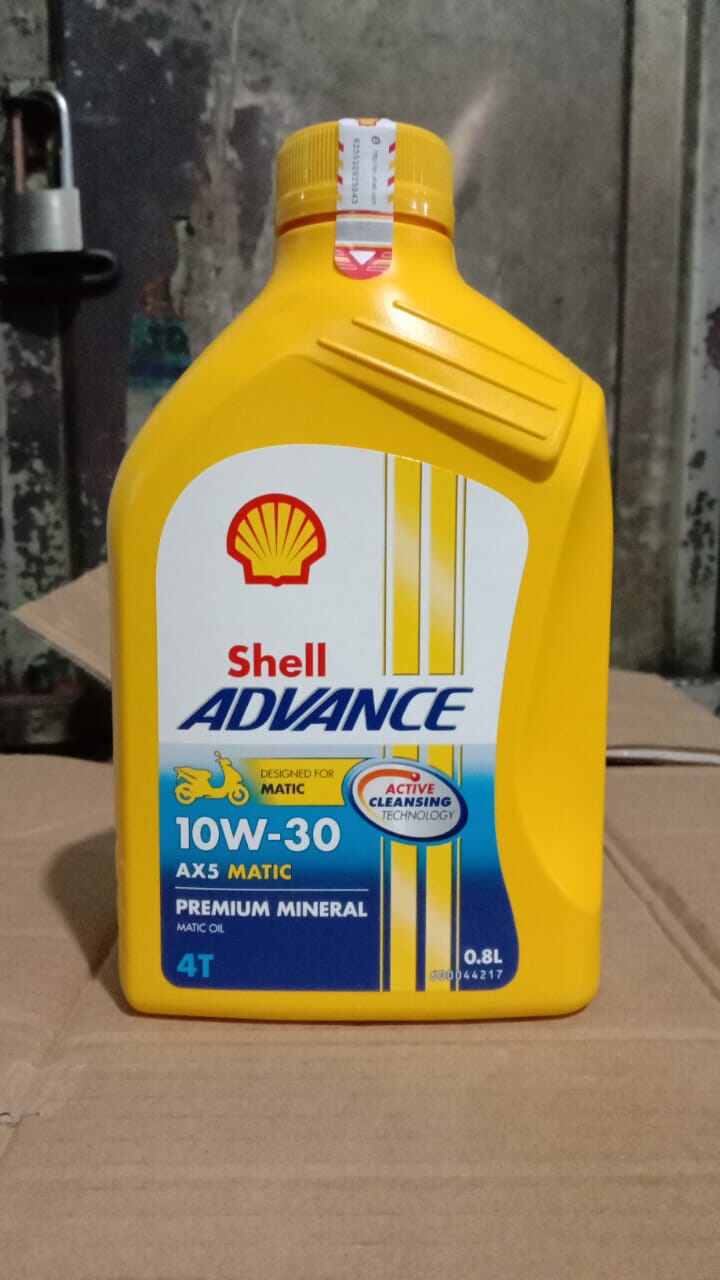 Shell Advance Ax5 Matic 10w-30 0,8L | Lazada Indonesia