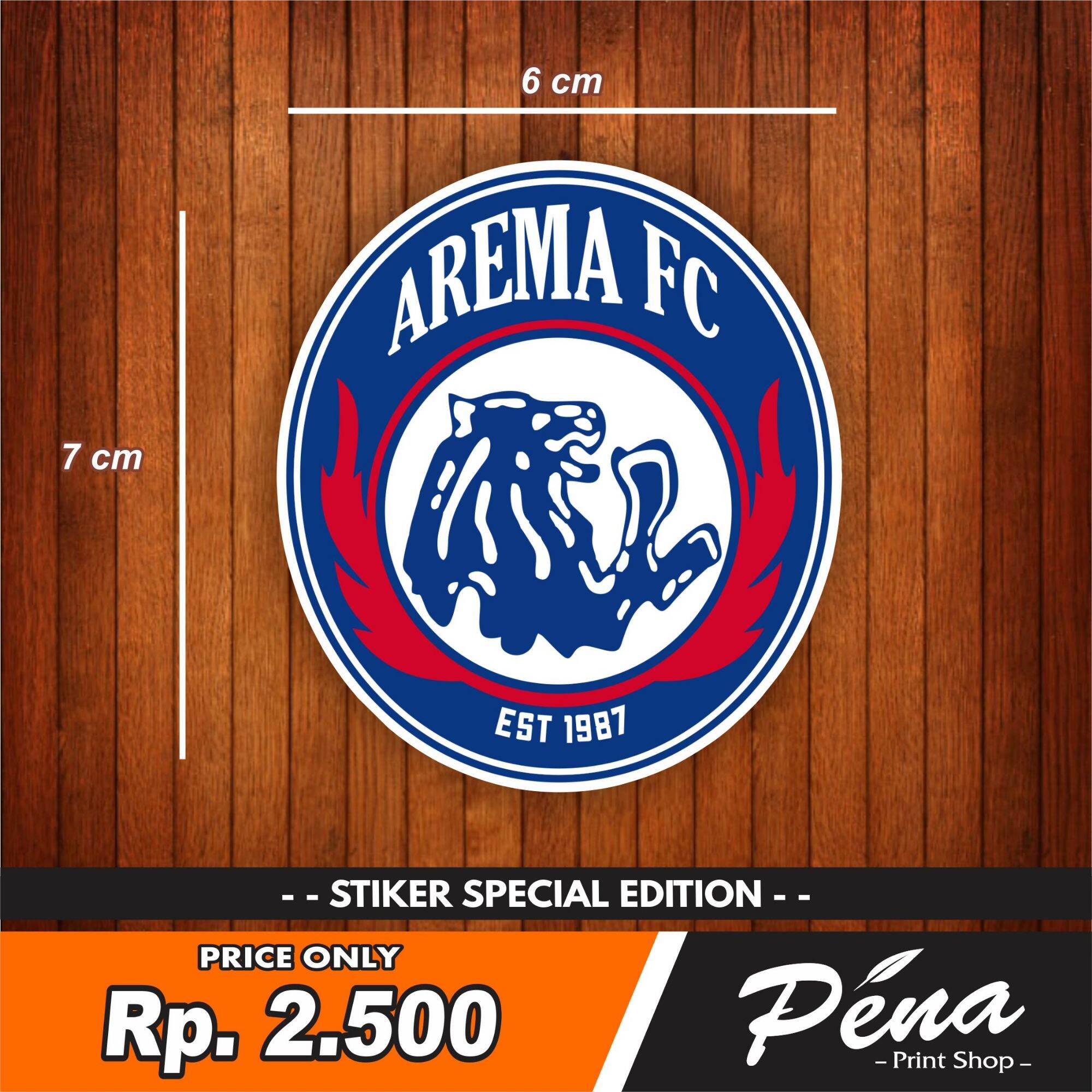 Stiker AREMA Malang Sticker Bola Liga Indonesia | Lazada Indonesia