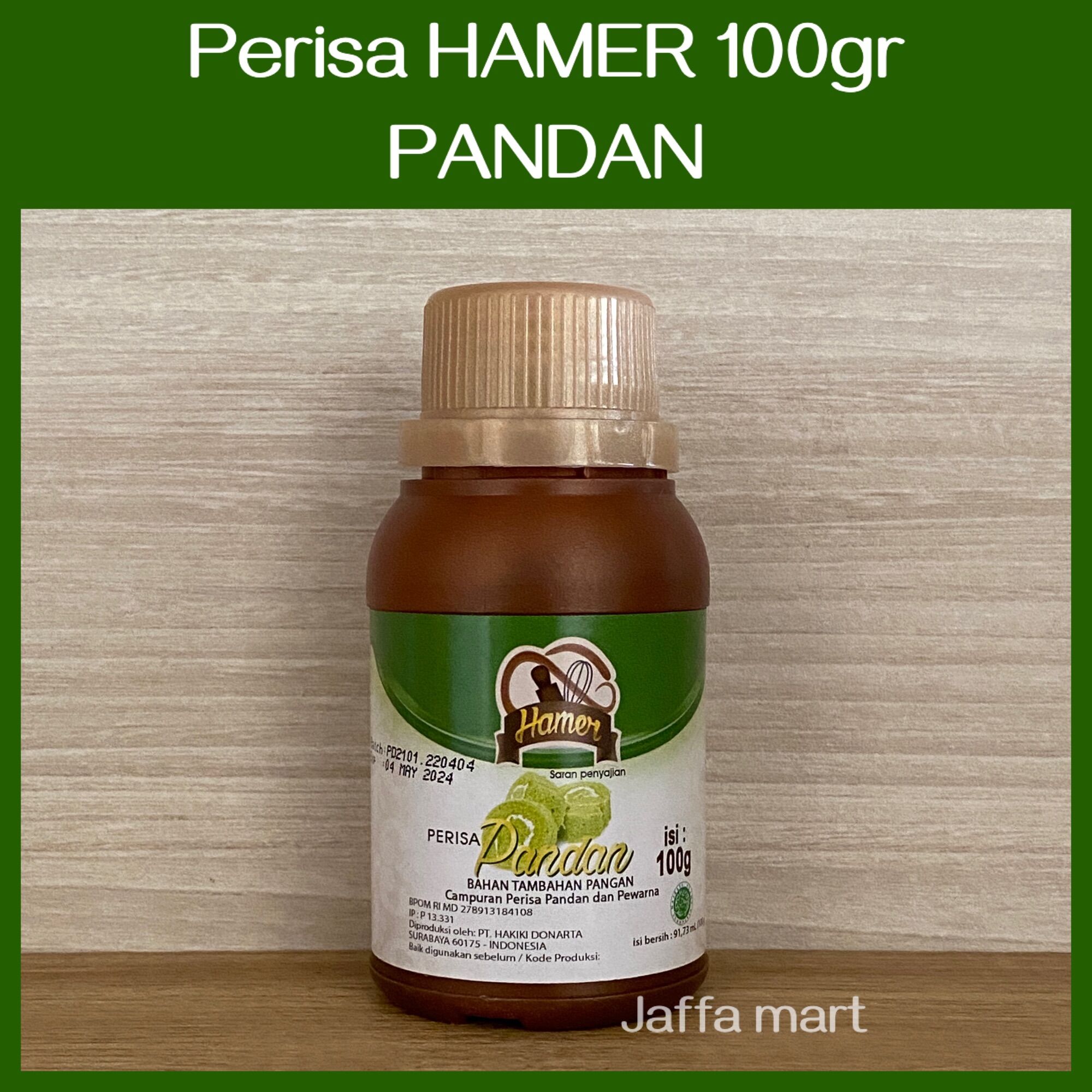 HAMER Pasta Perisa PANDAN 100gr | Lazada Indonesia