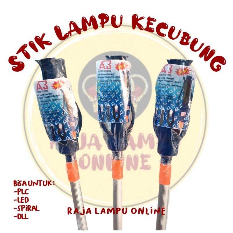 Tongkat Lampu / Stik Lampu / Alat Pengambil Lampu / Alat Pemasang Lampu ...