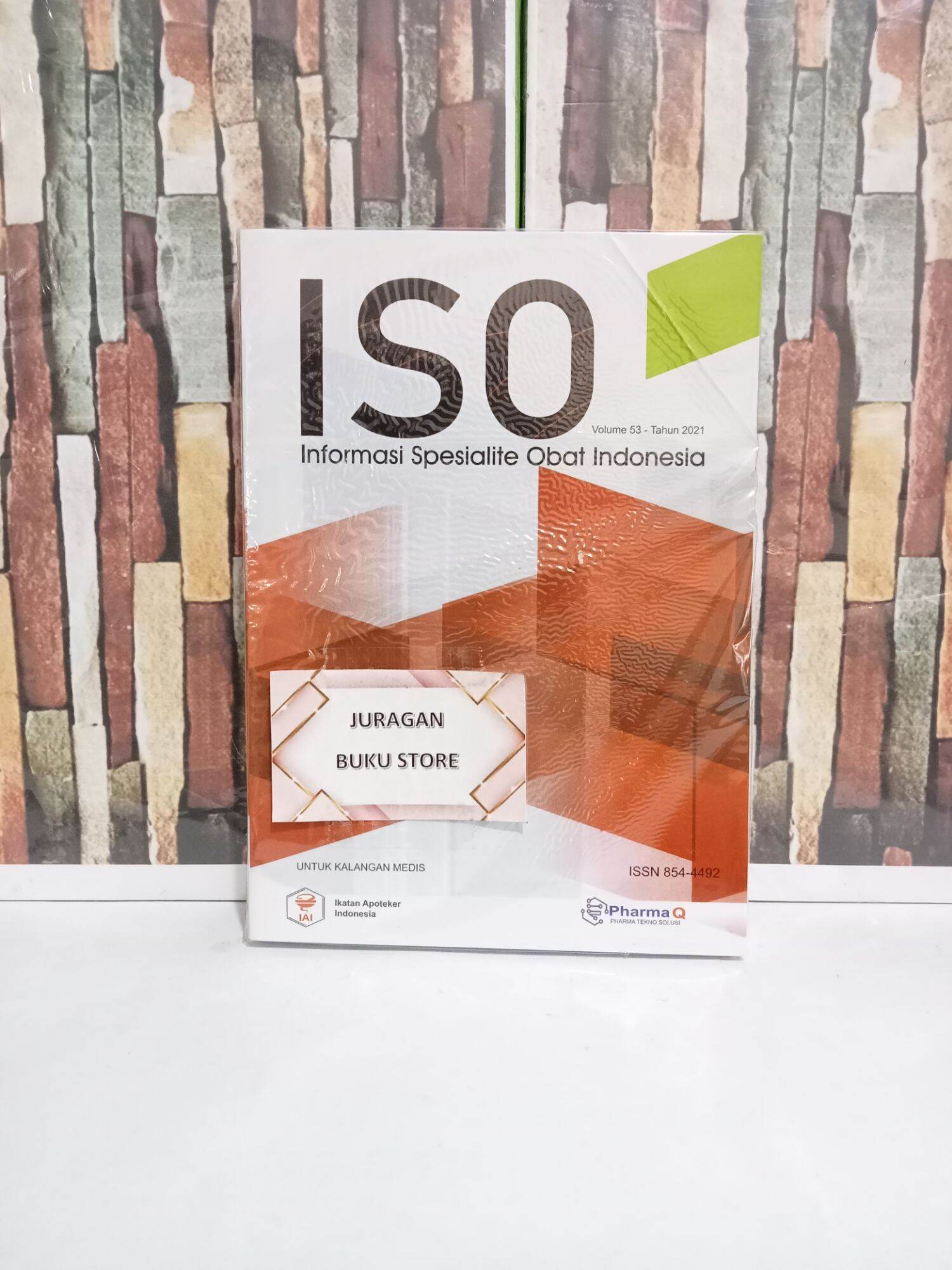 BUKU ISO INFORMASI SPESIALITE OBAT INDONESIA VOLUME 53 TAHUN 2021 ...