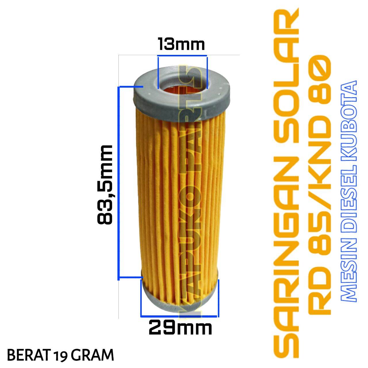RD 85 SARINGAN SOLAR UNTUK MESIN DIESEL KUBOTA | Lazada Indonesia