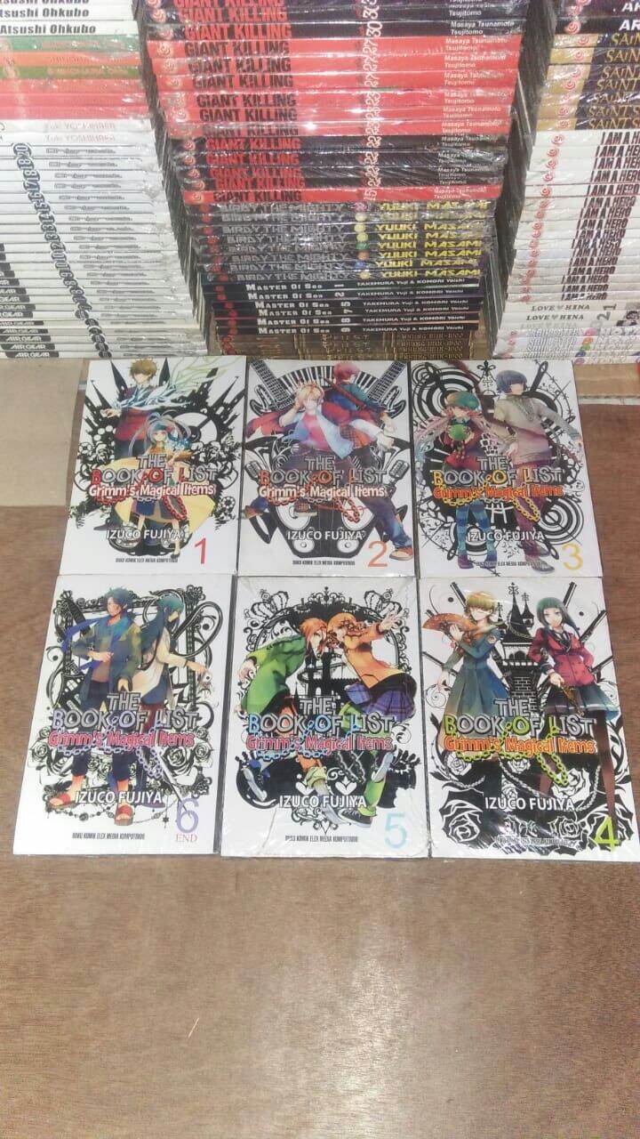 Komik The Book Of List Grimm's Magical Items Set 1-6 Tamat | Lazada ...