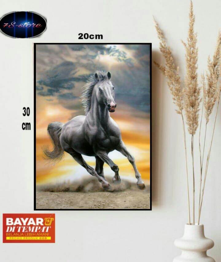 HIASAN DINDING GAMBAR KUDA/POSTER KAYU GAMBAR KUDA/POSTER GAMBAR KUDA/HIASAN DINDING ...