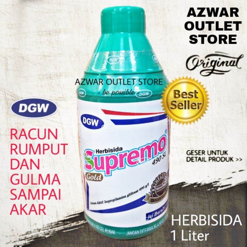 RACUN RUMPUT DAN TANAMAN LIAR (1 Liter) | HERBISIDA SISTEMIK Supremo ...