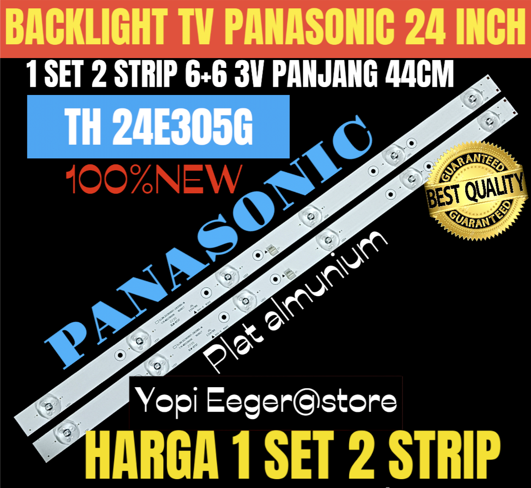 BACKLIGHT TV LED PANASONIC 24" INCH TH 24E305G BACKLIGHT TV LED 24 ...