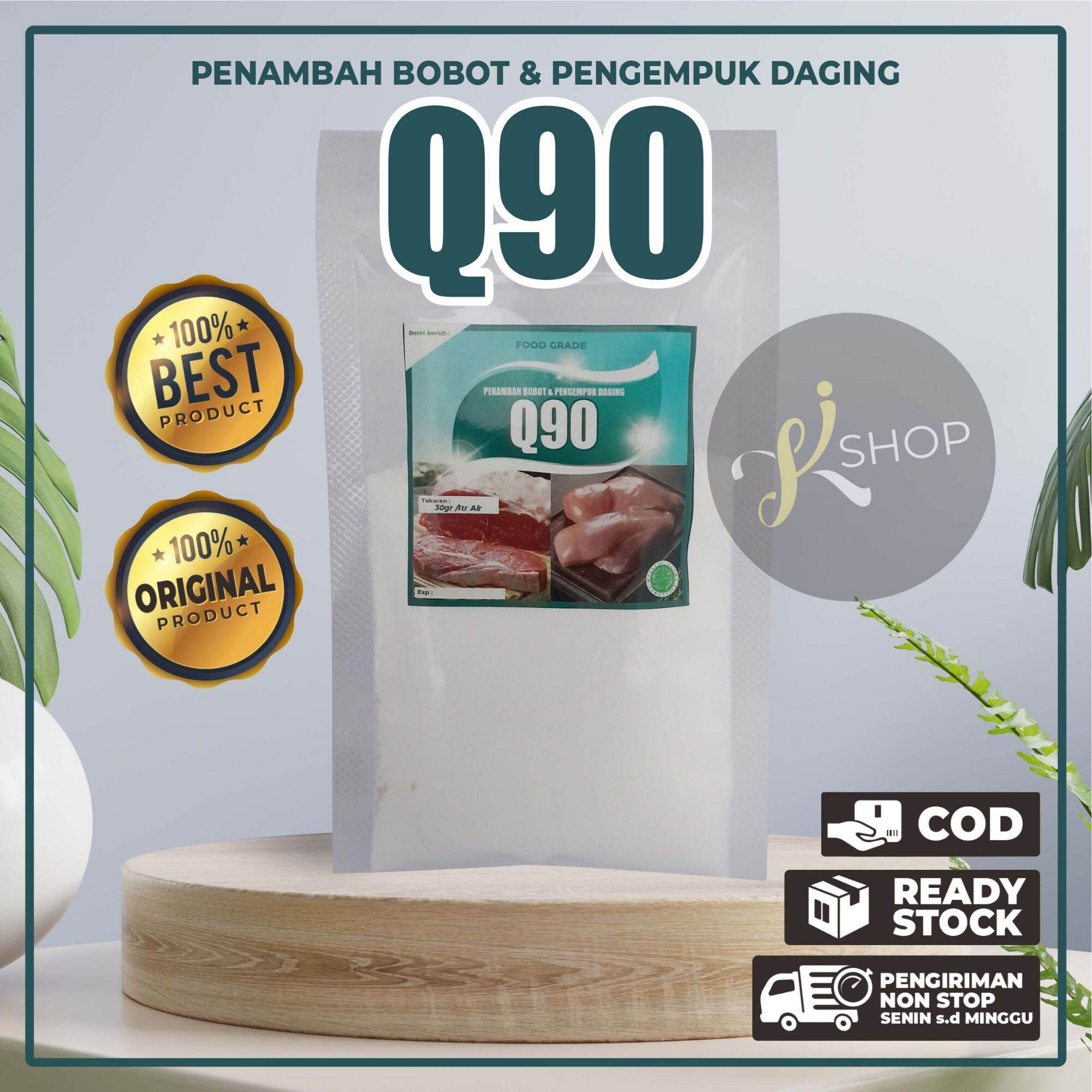 Q90 (100gr) - Penambah bobot | Pengempuk semua jenis daging | Mencegah ...
