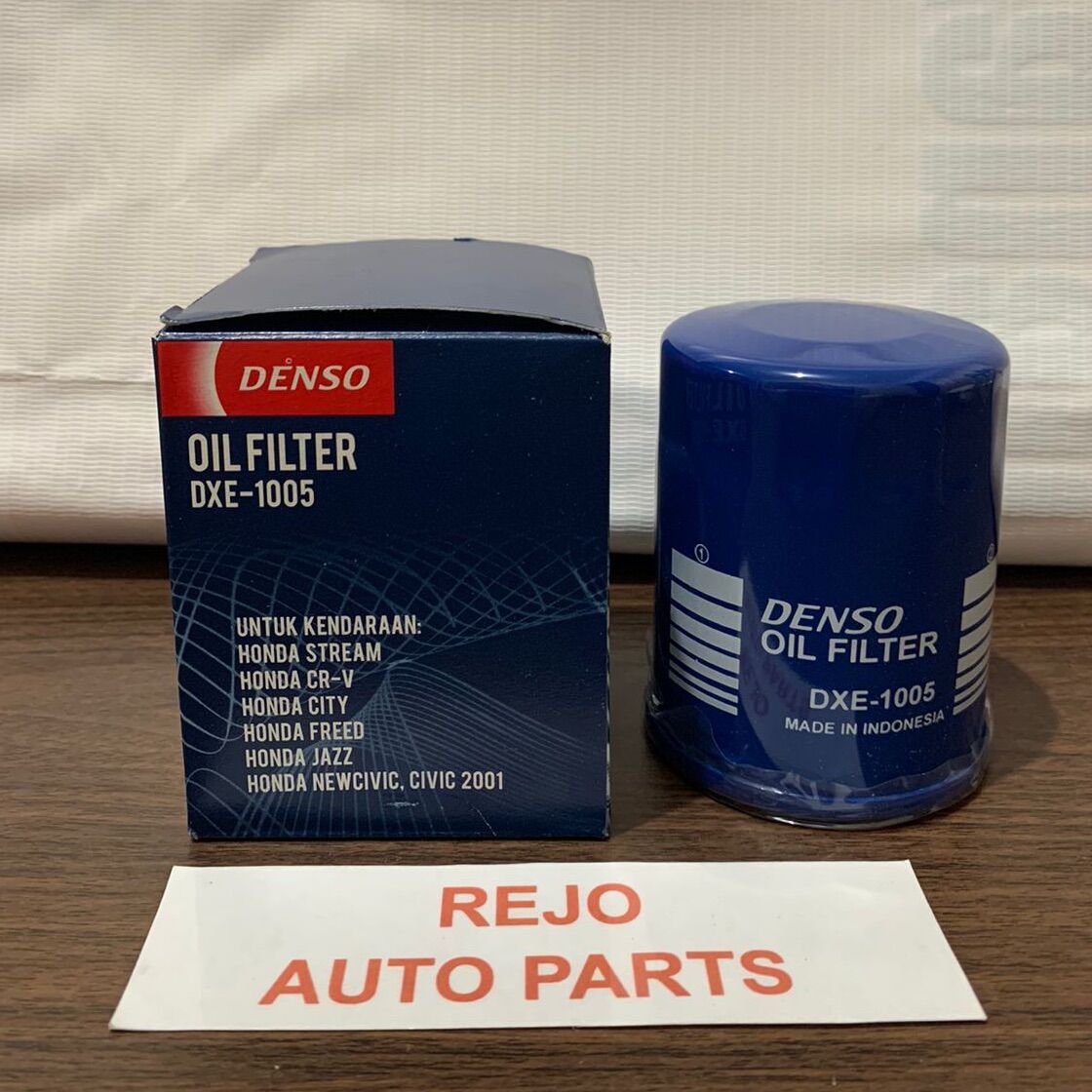 Filter Oli Denso DXE-1005 Jazz,CRV,Brio,Mobilio,Freed,City,Civic ...