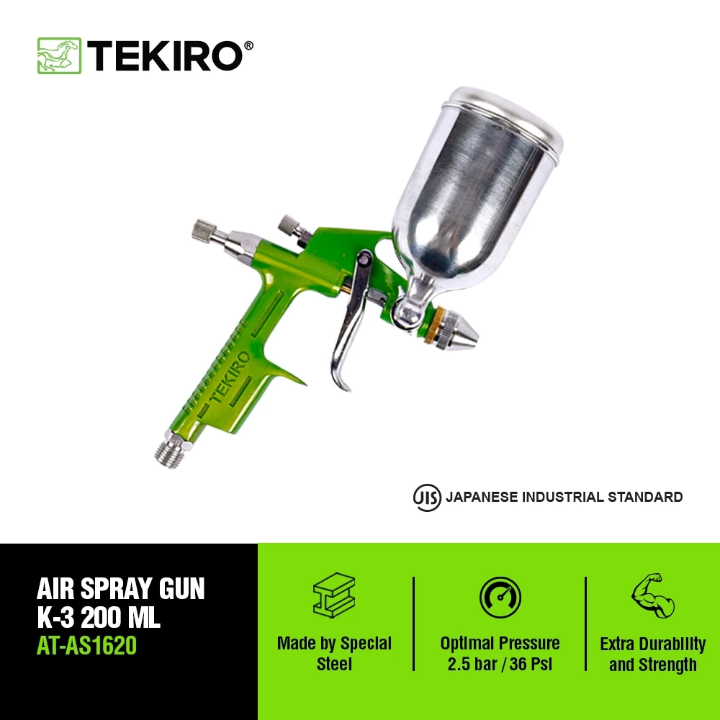 SEMPROTAN CAT TABUNG ATAS TEKIRO K3 AT-AS1620 SPRAY GUN ALAT SEMPROT ...