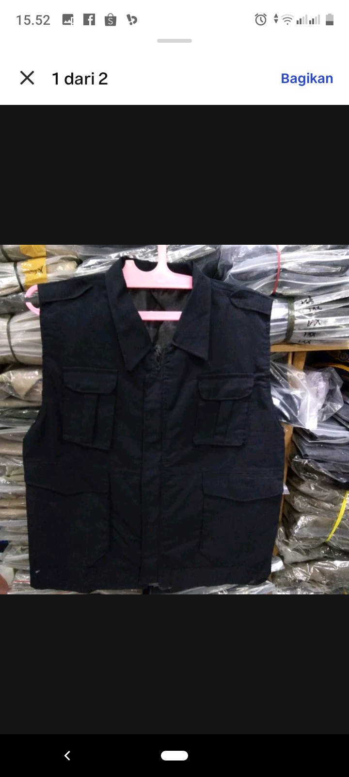 Rompi hitam polos | Lazada Indonesia