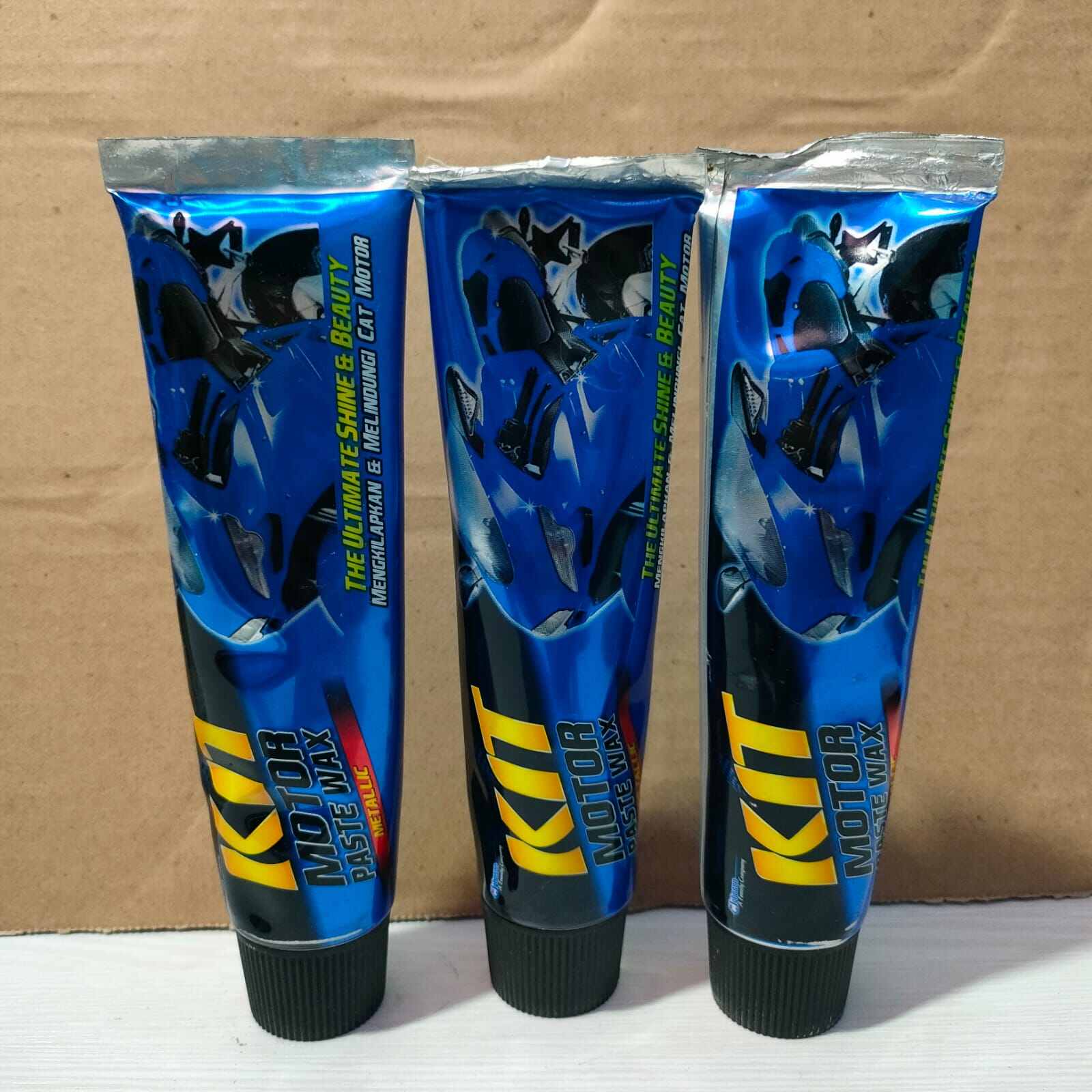 Kit Motor Paste Wax Metallic 60 gr Kit Odol Pengkilap body Bodi Motor ...